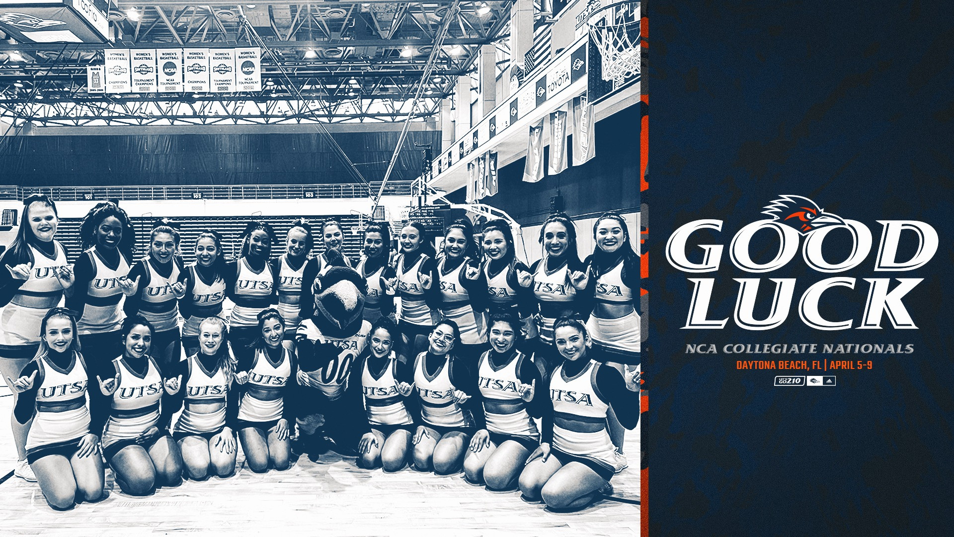 UTSA Cheerleading and Rowdy set to compete at NCA Nationals this week ...