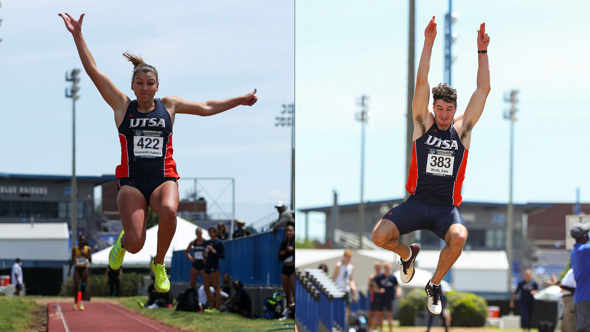 Jumpers pile up points on Saturday at C-USA Outdoor Championships ...