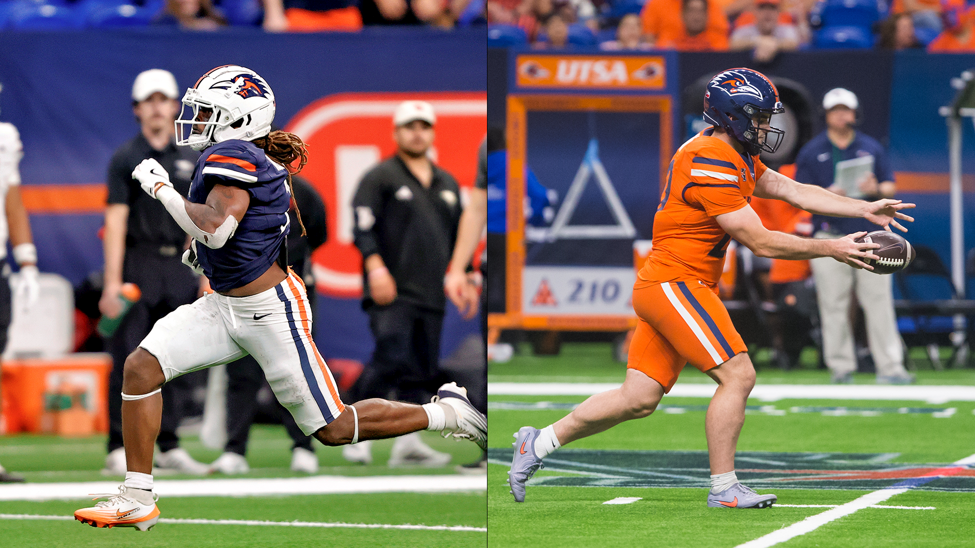 Henry, Hogan honored by Dave Campbell’s Texas Football - UTSA Athletics ...