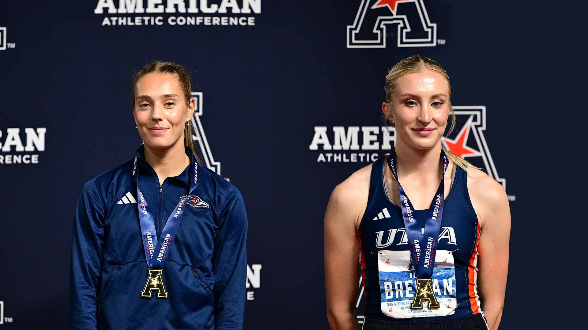 Lien and Breigan earn AAC Most Outstanding Performance, NCAA Indoor ...