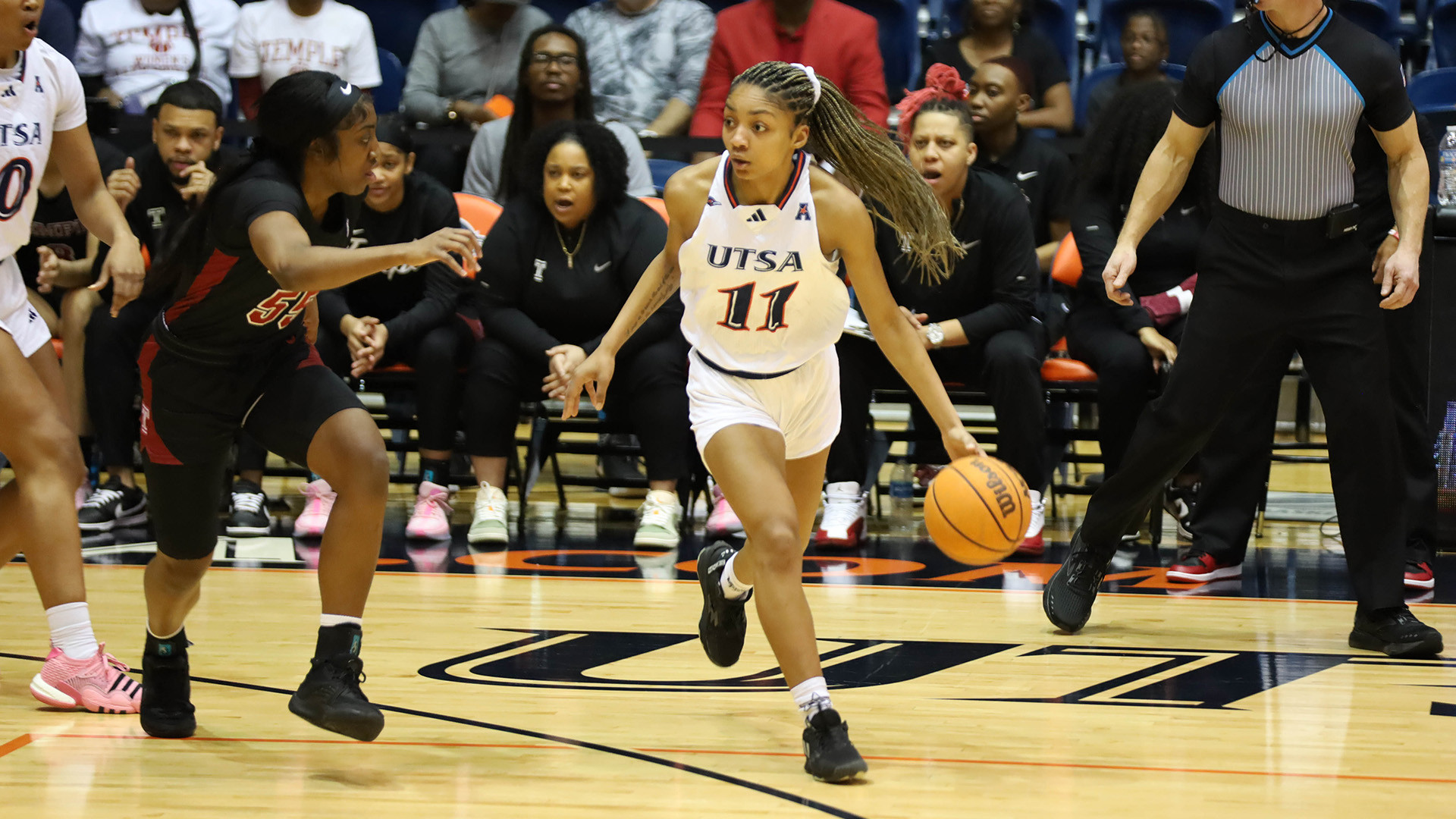 'Runners fall to first-place Owls, 56-48 - UTSA Athletics - Official ...