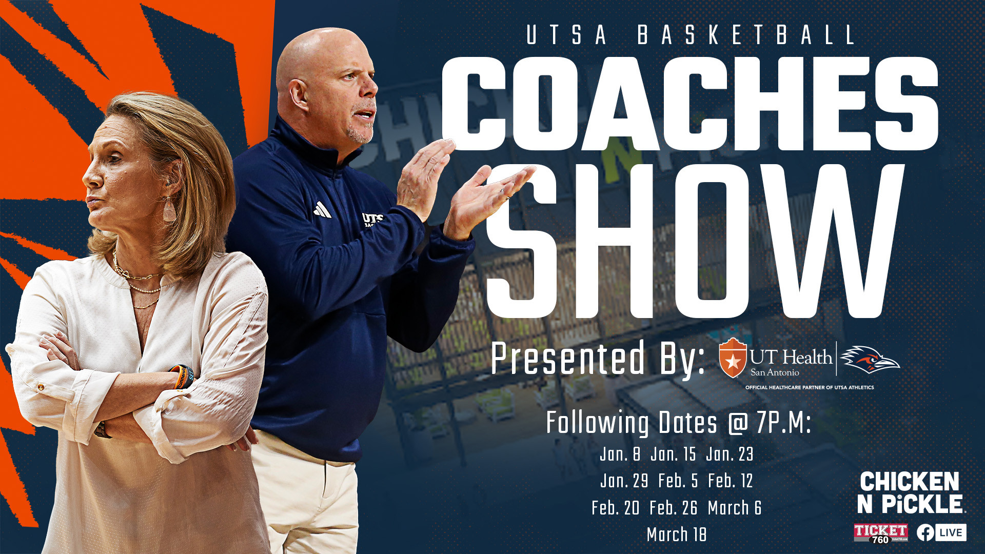 UTSA Basketball Show presented by UT Health San Antonio to premiere Jan ...