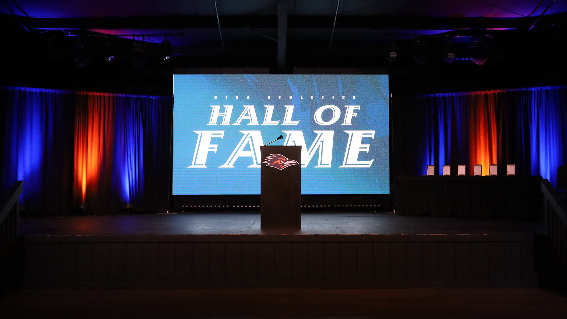 UTSA Athletics Hall of Fame Induction Ceremony tables and seats on sale ...