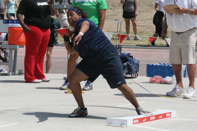 McClanahan wins third shot put crown in program annals on Saturday ...