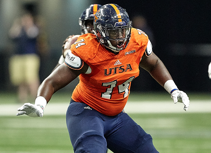Football Notebook: Offensive line taking shape in spring - UTSA ...